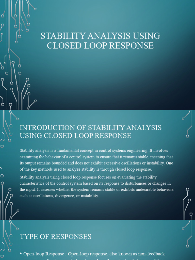 Closed Loop Response | PDF | Control Theory | Feedback Closed Loop Response | PDF | Control Theory | Feedback