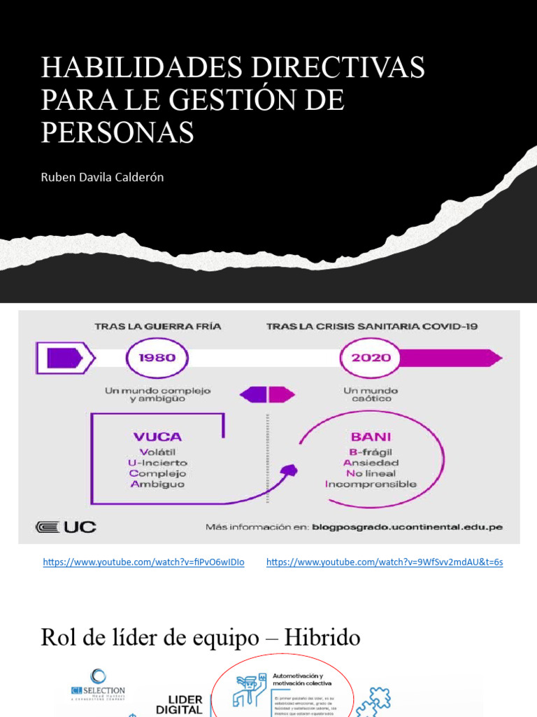 Habilidades Directivas y Gestión de Personas | PDF