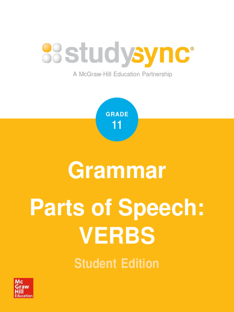 Parts of Speech (VERBS) | PDF