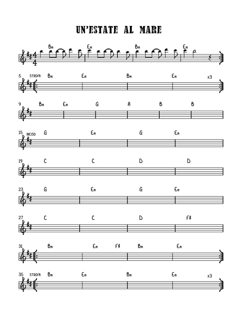 Un'estate Al Mare | PDF