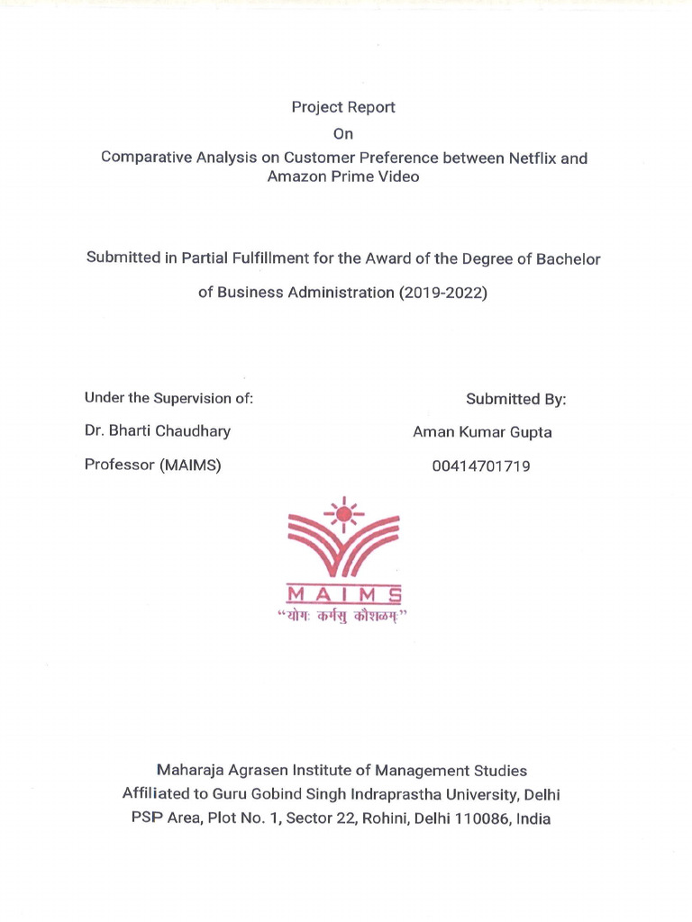 Project Report Final Sem | PDF