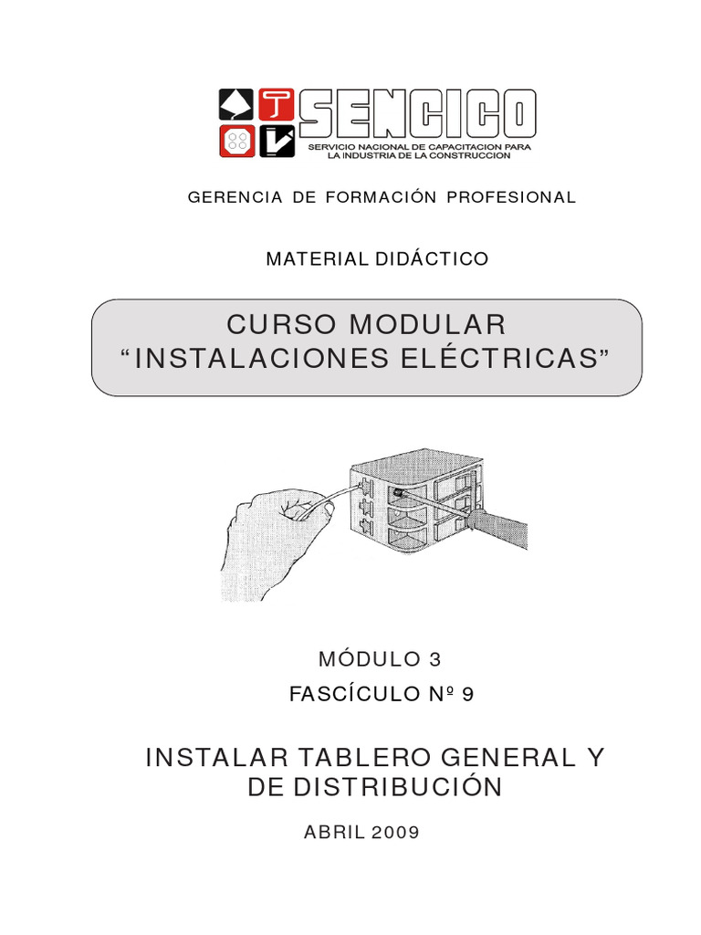 Tablero Sencico | PDF | Ingenieria Eléctrica | Fusible (Eléctrico)