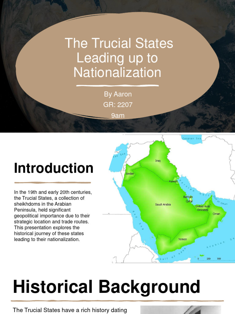 Trucial States: Path to UAE Nationalization | PDF | Politics | Social ...