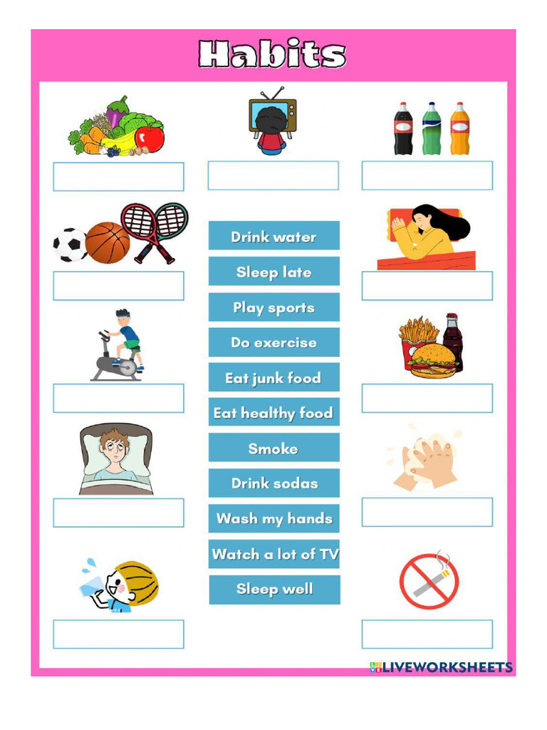 Healthy Habits Pdf