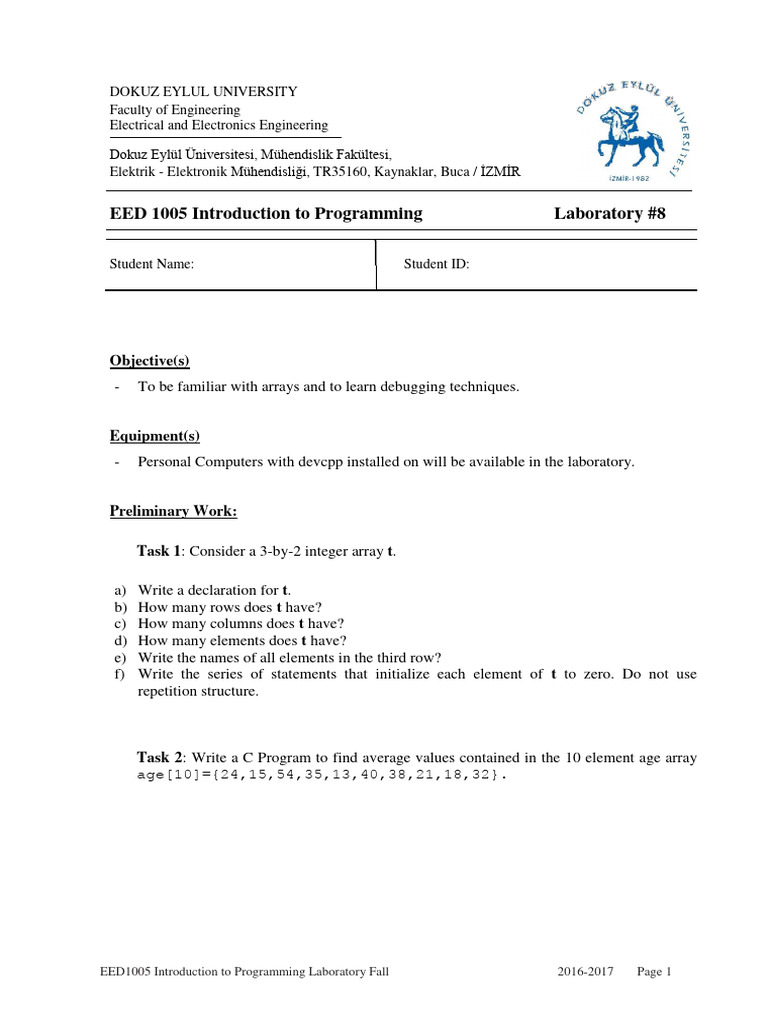 Lab 8 Pdf Computer Program Programming 
