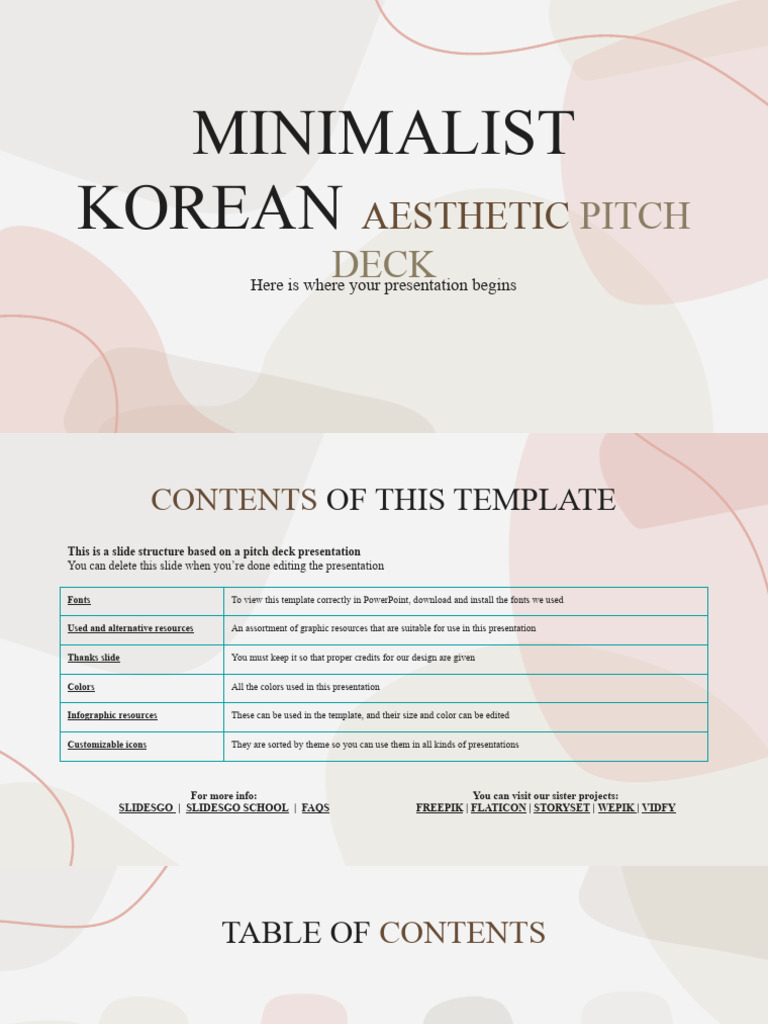 Minimalista Solo Rosa Estilo Koreana | PDF