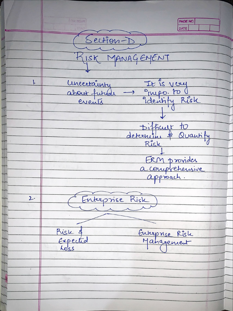 CMA PART 2 - Section D | PDF