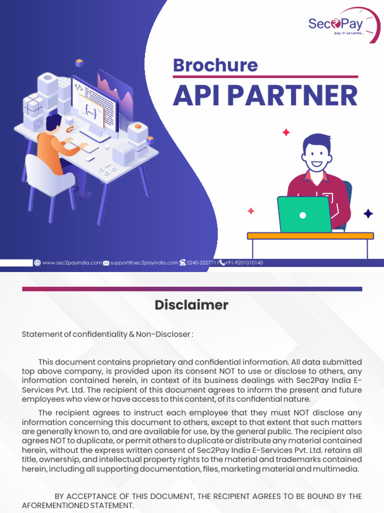 Sec2Pay API Partner | PDF