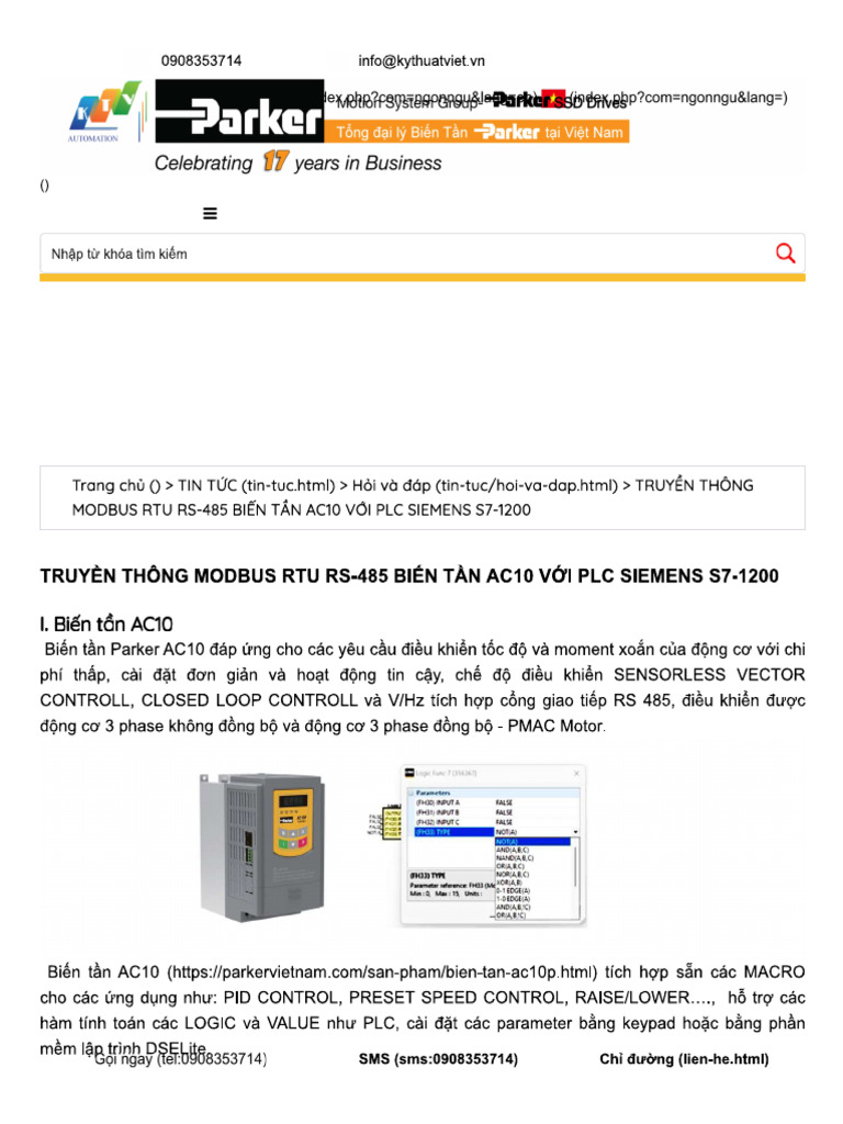 Modbus RTU PLC S7-1200 & Packer | PDF