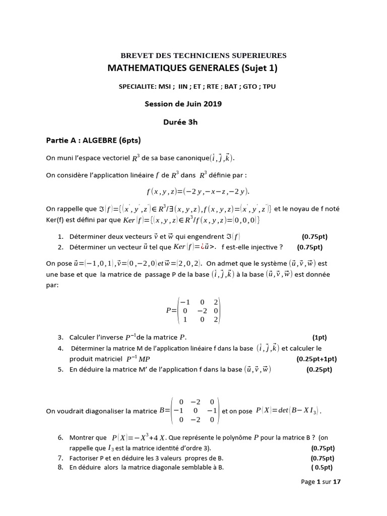 Maths Géné | PDF