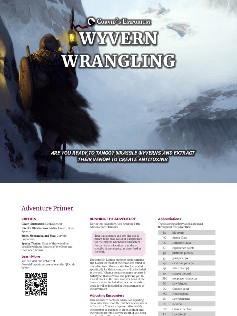 Vaskil Valley Wrath of The Wyvern Kings - Wyvern Wrangling by Corvid's ...