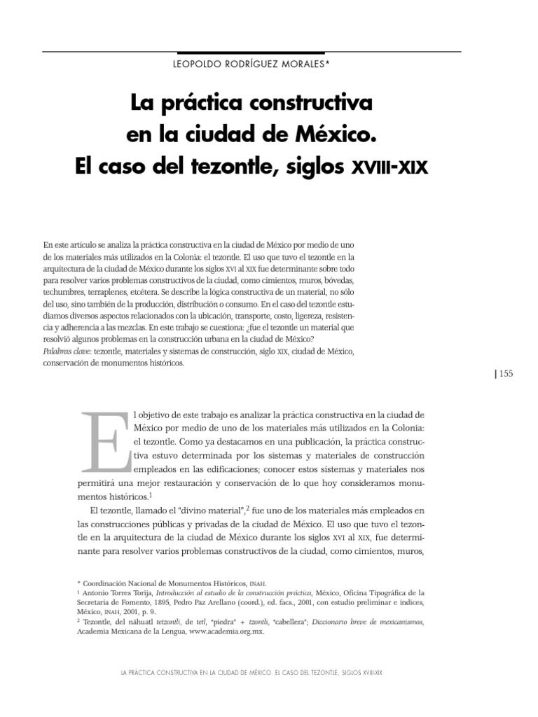 La Práctica Constructiva en México | PDF | Historia