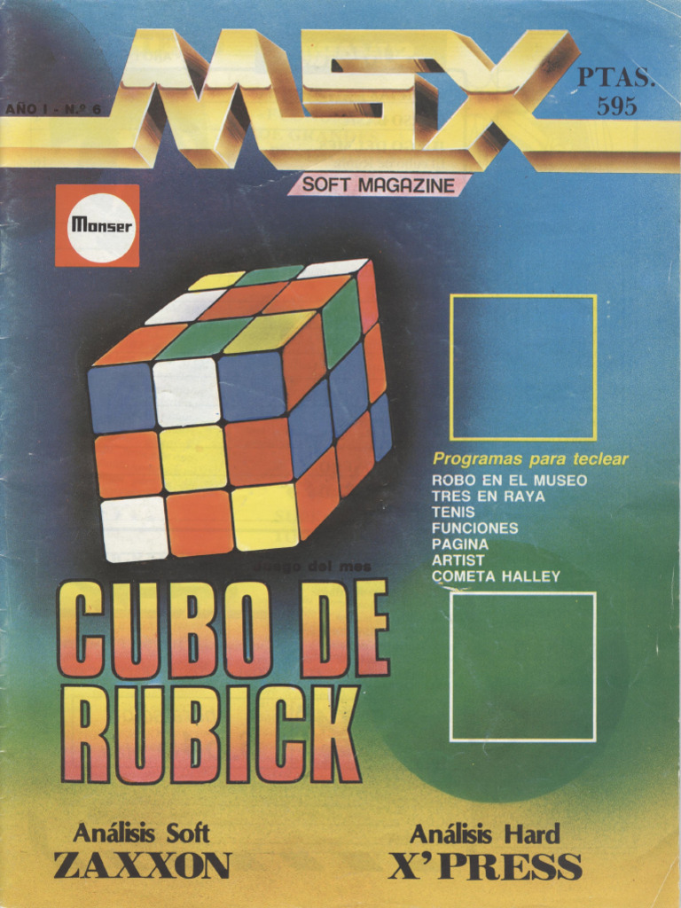 MSX Soft Magazine 006 | PDF