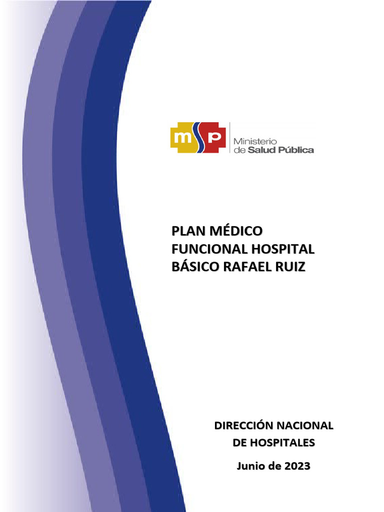 Plan Medico Funcional Rafael Ruiz Nuevo Junio 2023 | PDF