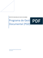 Programa de Gestión Documental - RNEC | PDF | Gestión de registros | Planificación