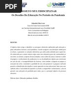 Modelo TCC Unicesumar | PDF | Pedagogia | Aprendizado