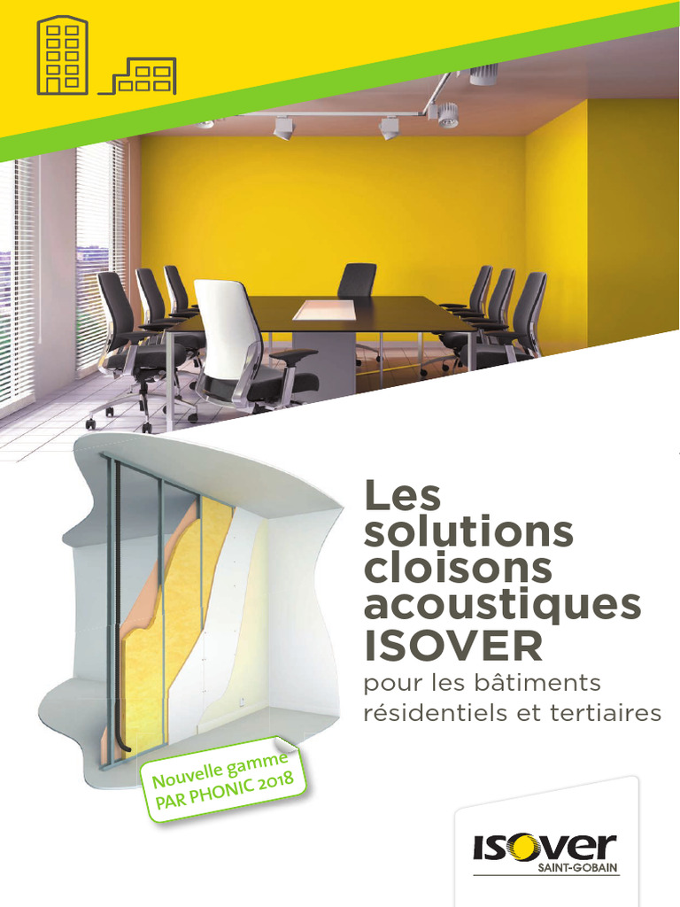 Isolation Acoustique Cloisons | PDF
