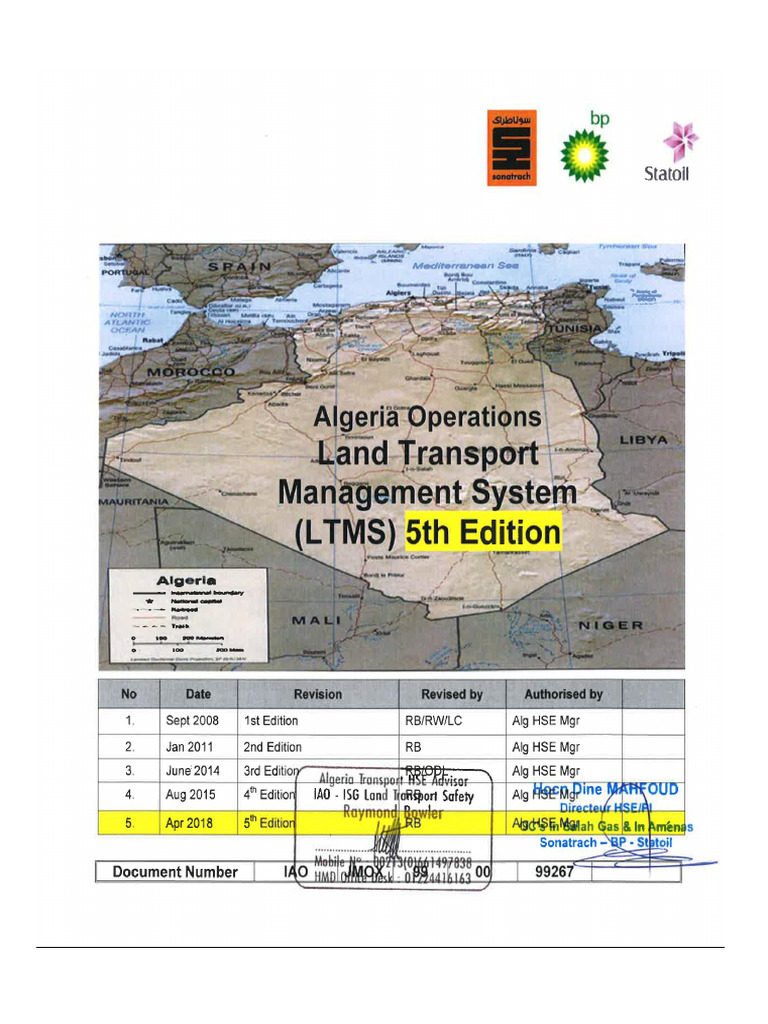 3.LAND TRANSPORTATION MANAGEMENT SYSTEM-Ed5-EN | PDF