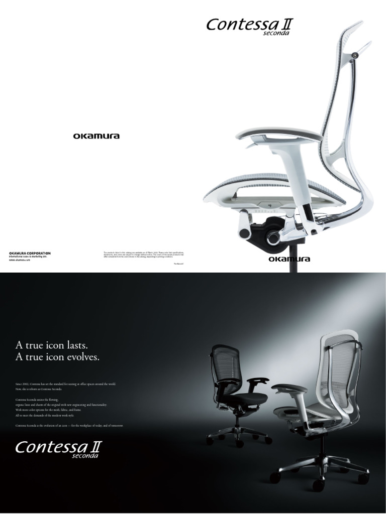 Contessa-II Brochure YOCK63-031 (1) | PDF | Chair | Manufactured Goods