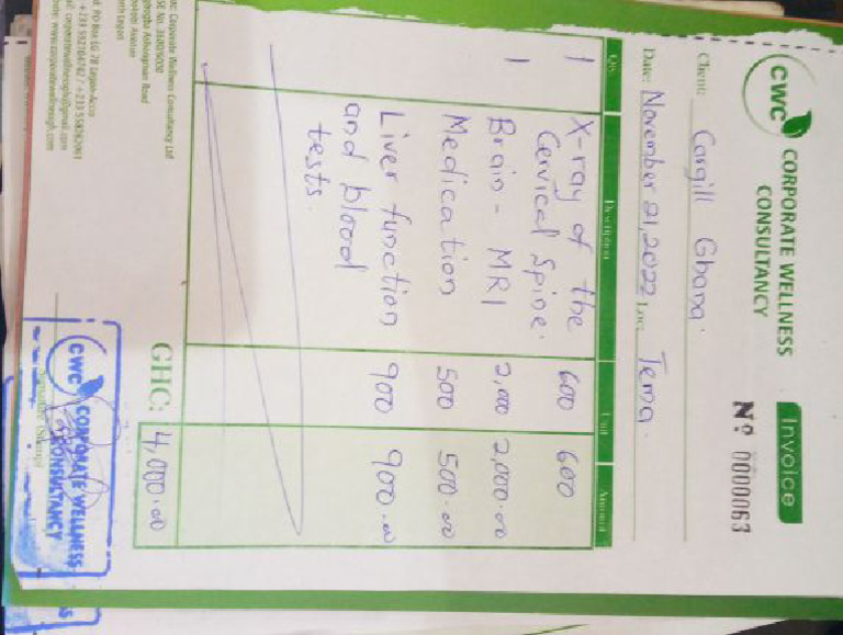 Cargill Ghana Invoice | PDF