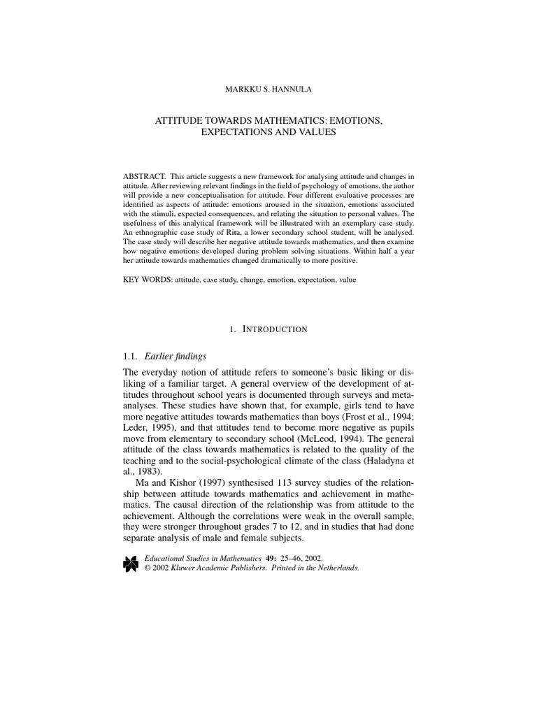 Hannula_2002 | PDF
