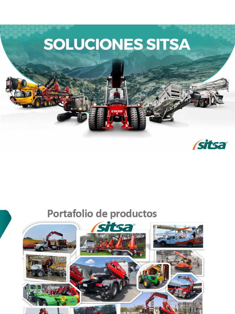 Presentacion Sitsa | PDF | Camión | Grúa (máquina)