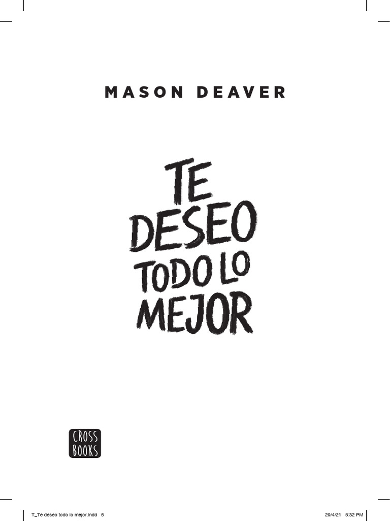 1 Te Deseo Todo Lo Mejor Cap1 Pdf