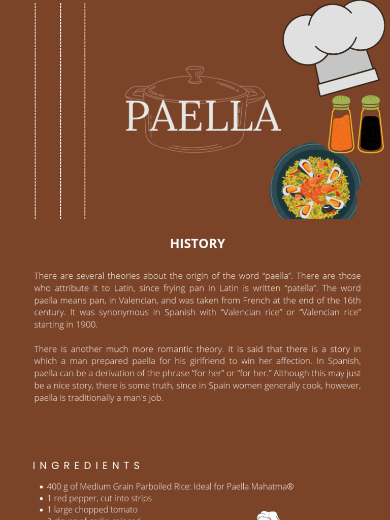 PAELLA | PDF