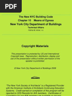 IBC Chapter 10: Means of Egress Guidelines | PDF | Stairs | Door