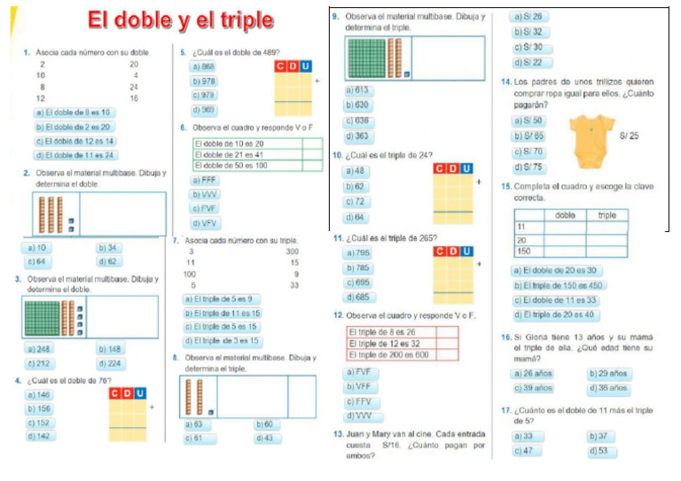 El Doble y El Triple | PDF