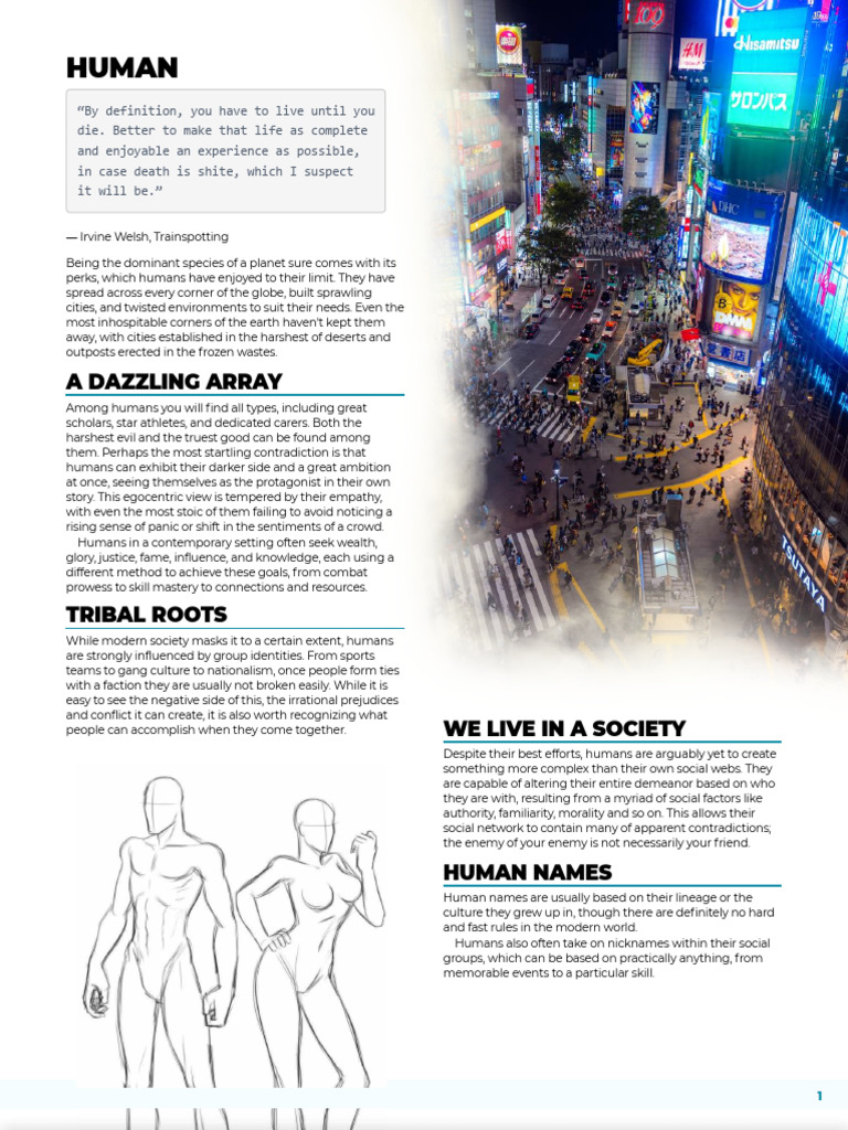 d20 Modern Conversion - Races - GM Binder | PDF | Robot | Robotics