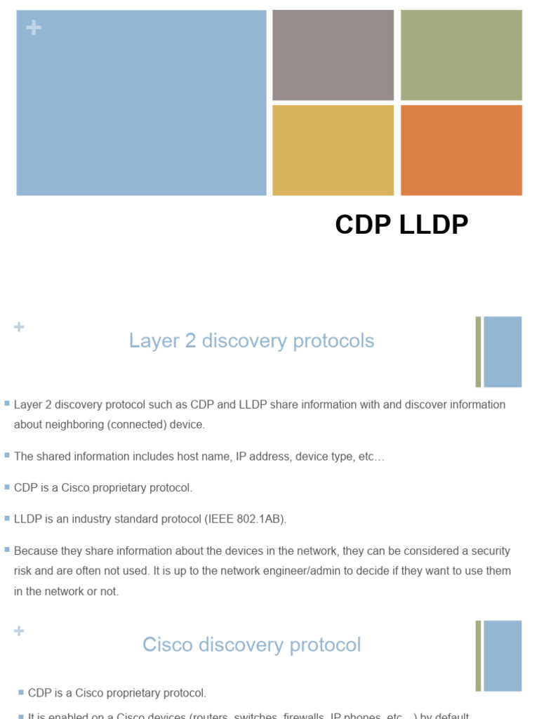 CDP LLDP | Download Free PDF | Computer Network | Computer Engineering