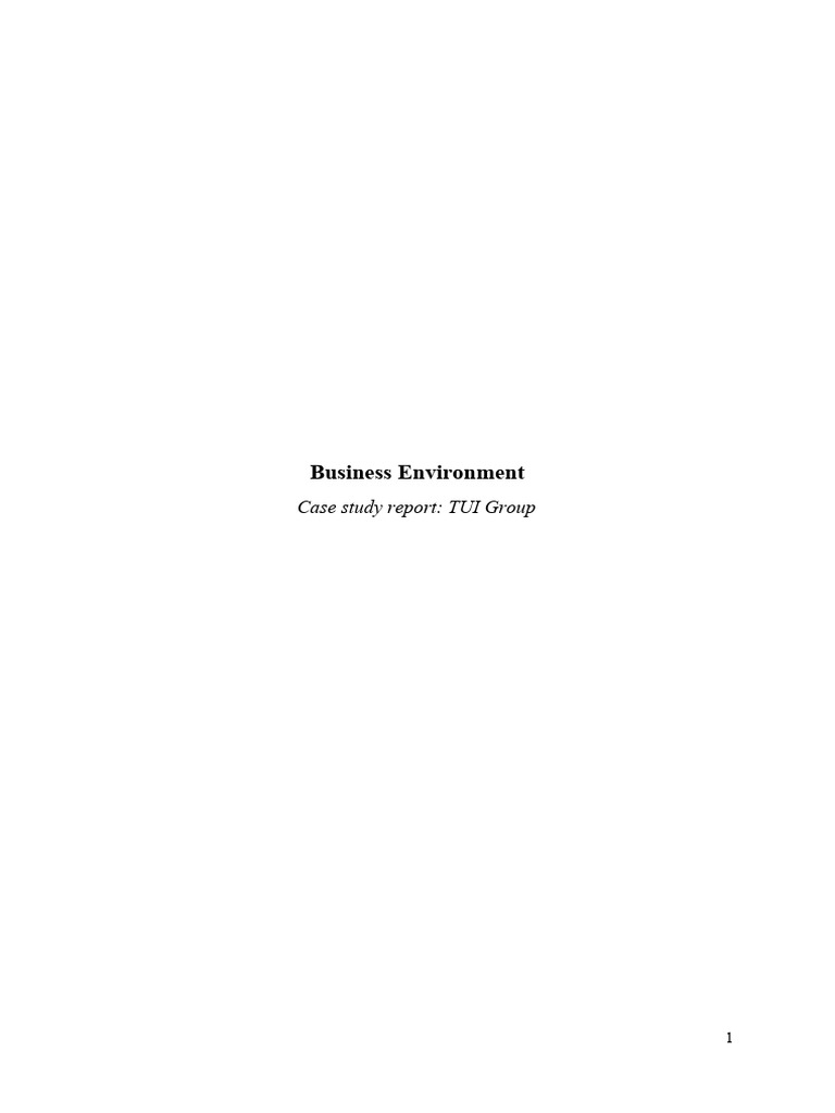 Business Environment - Case Study | Download Free PDF | Recession ...