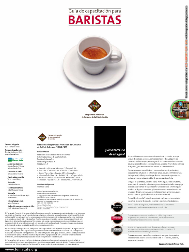 GU 205 A DE CAPACITACI 211 N PARA BARISTAS Por Programa de Promoci 243 N de | PDF