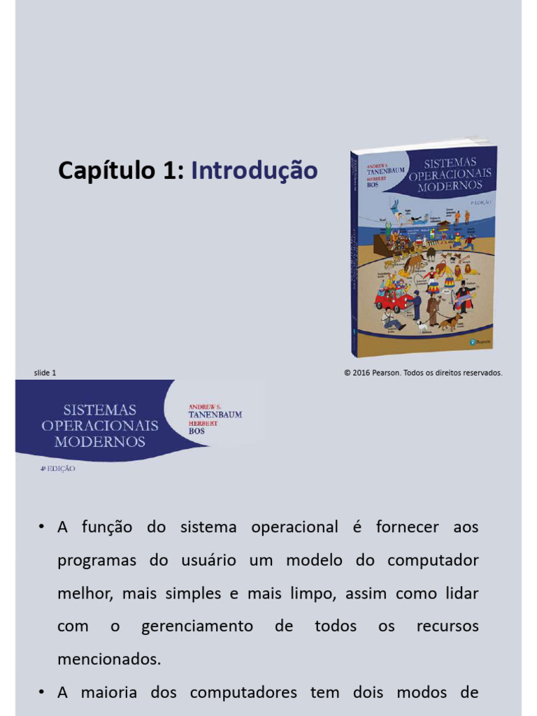SO Introducao | PDF | Computadores