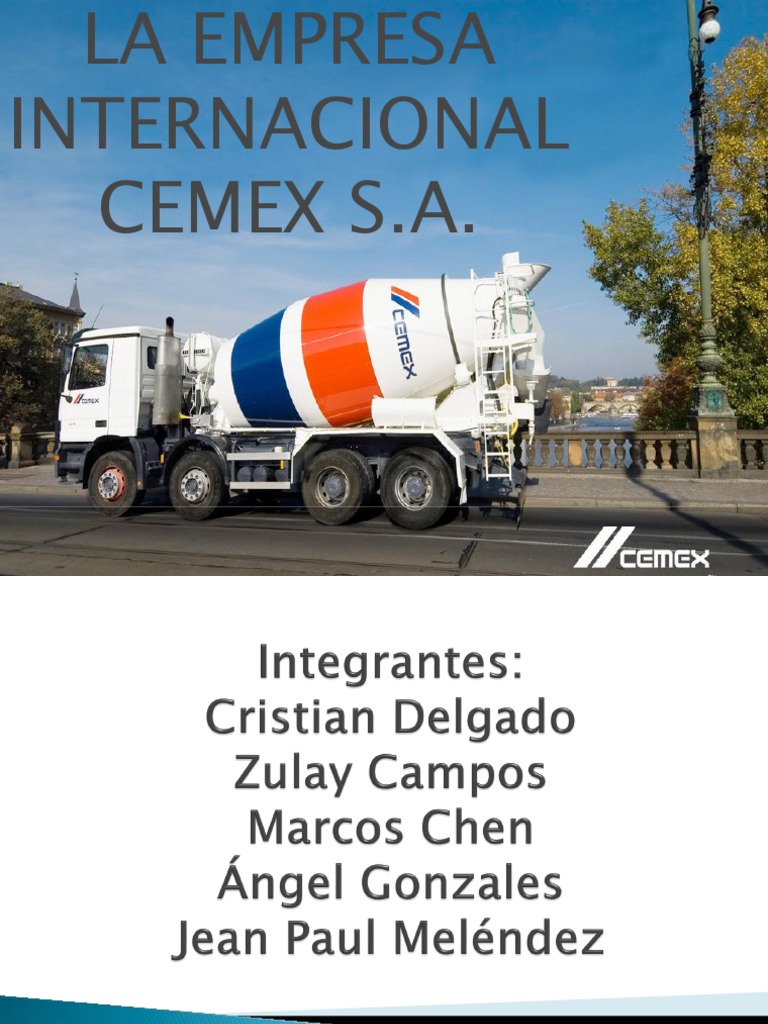 cemex | Cemento | Hormigón