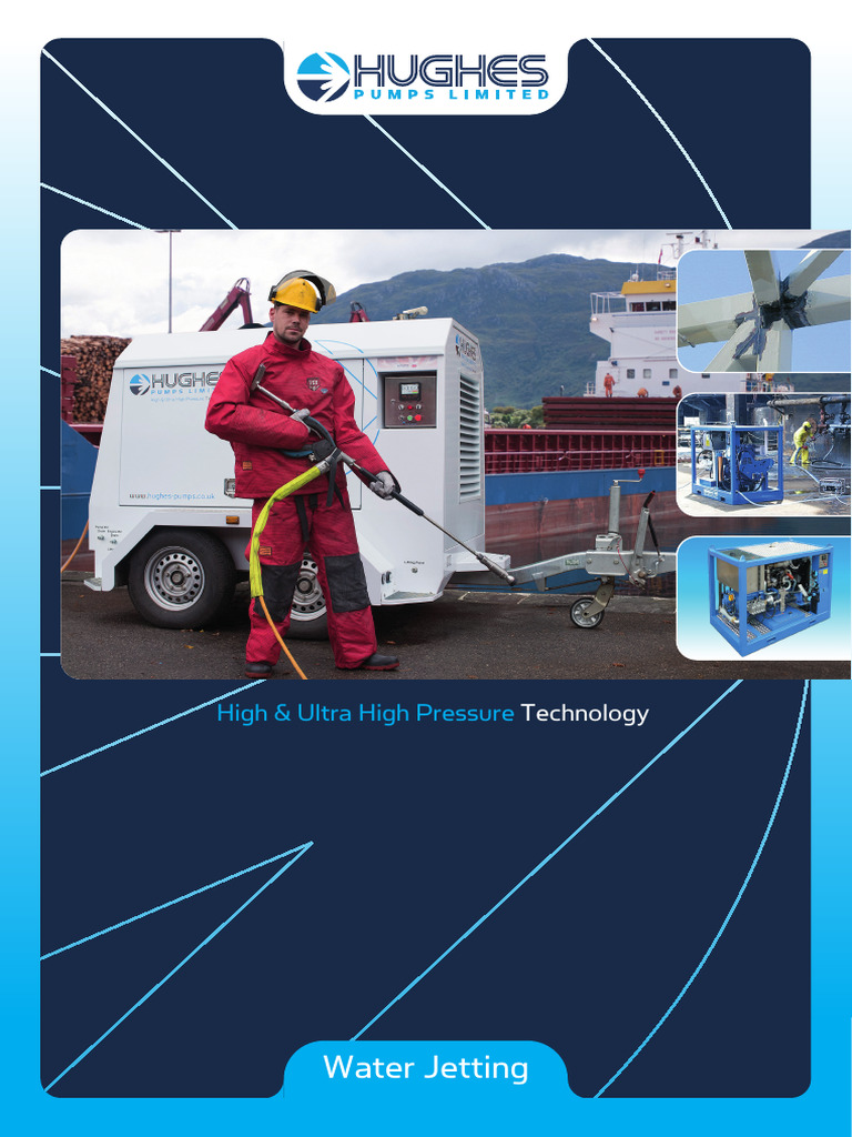 Water Jetting Brochure | PDF | Pump | Engines