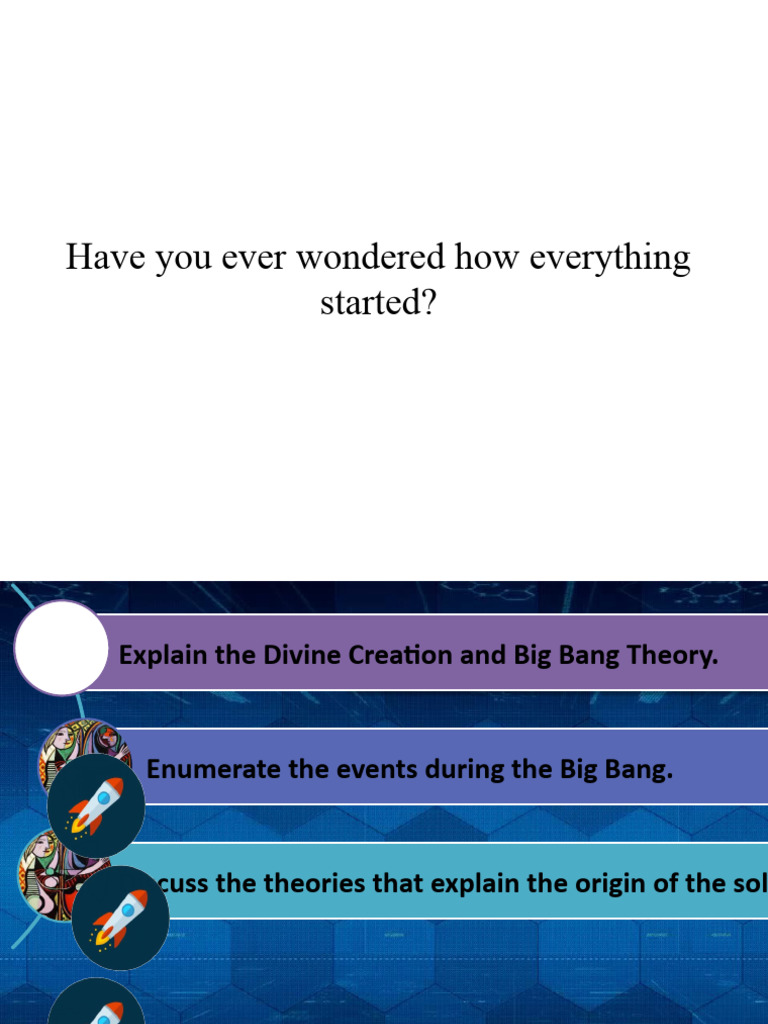Origin of the Universe Explained | PDF | Universe | Planets