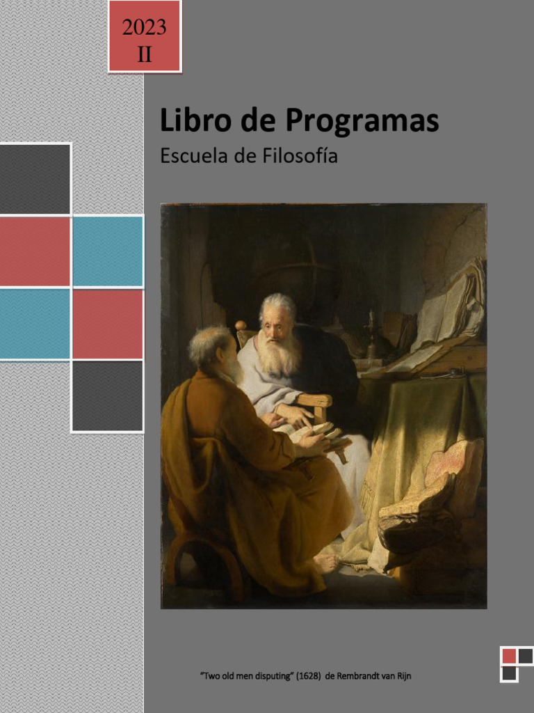 Libro de Programas 2023-2 | PDF | Proposición | Lógica