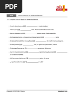 Imperfecto Arche-Ele | PDF | Estudios de idiomas extranjeros