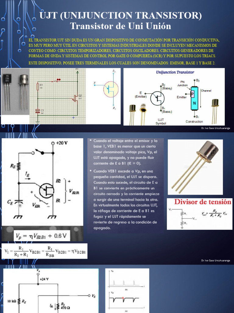 UJT (Unijunction Transistor) | PDF