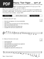(ABRSM) ABRSM - Music Theory Marking Criteria - Grades 1-5 | PDF | Clef ...