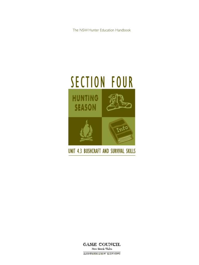 NSW Hunter Education | PDF | Survival Skills | Compass