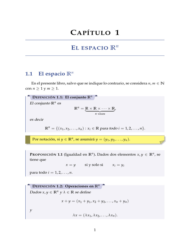 Resumen Cálculo Vectorial 2019A EPN | PDF | Mapa lineal | Vector Euclidiano