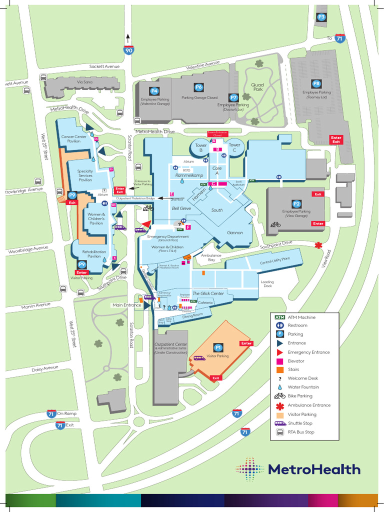 MetroHealth-Visitors-Campus-Map 2-9-2023 | PDF