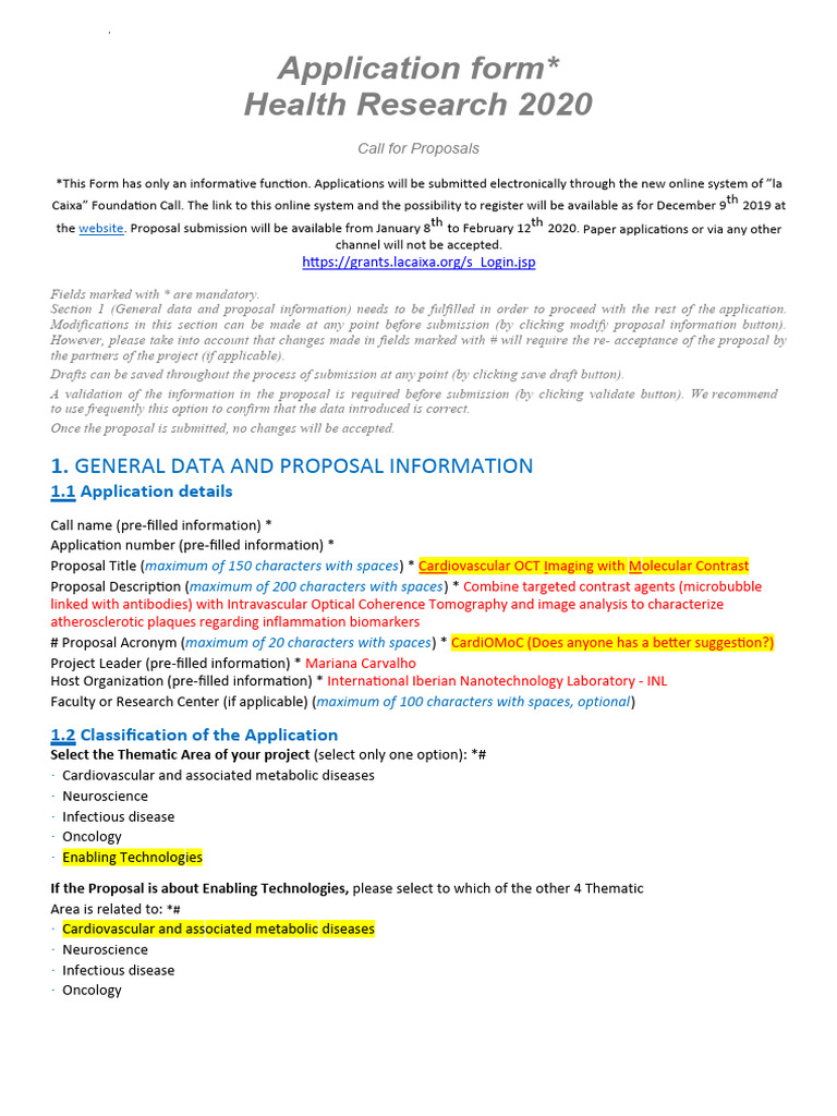Application Form | PDF