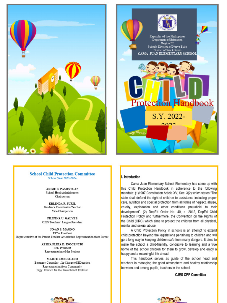 Sample Child Protection Handbook19 20NEW | PDF | Bullying | Child ...