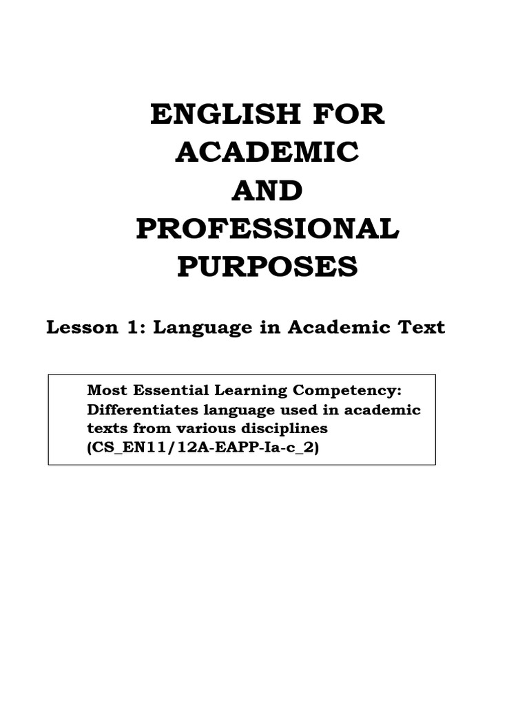 EAPP Q1 Students | PDF