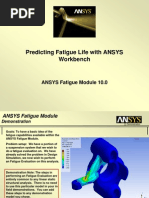 ANSYS Fatigue Analysis Tutorial | PDF | Fatigue (Material) | Stress ...