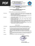 Contoh SK Surat Keputusan Tim Siaga Bencana Sekolah | PDF